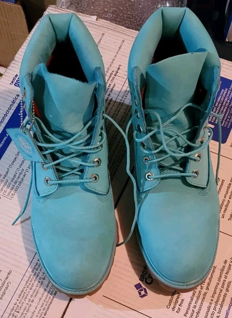 TIMBERLAND LIMITED EDITION Release Boots Turquoise Teal Super Rare Box ...