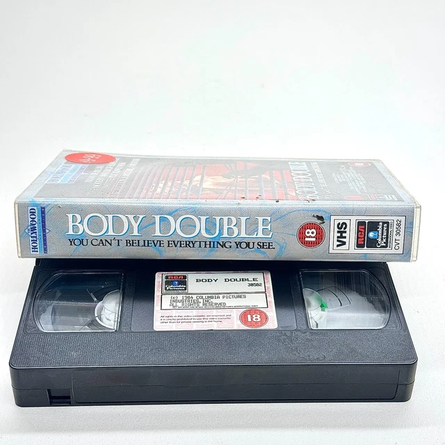 VINTAGE BODY DOUBLE VHS Video Cassette Film Movie £19.98 - PicClick UK