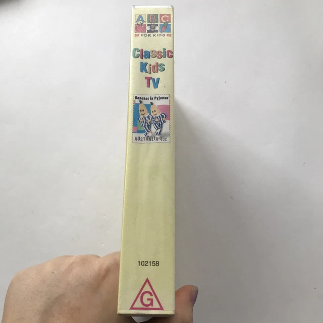 CLASSIC KIDS TV VHS Rare ABC Kids 90s Merchandise Mr Squiggle Humphrey ...