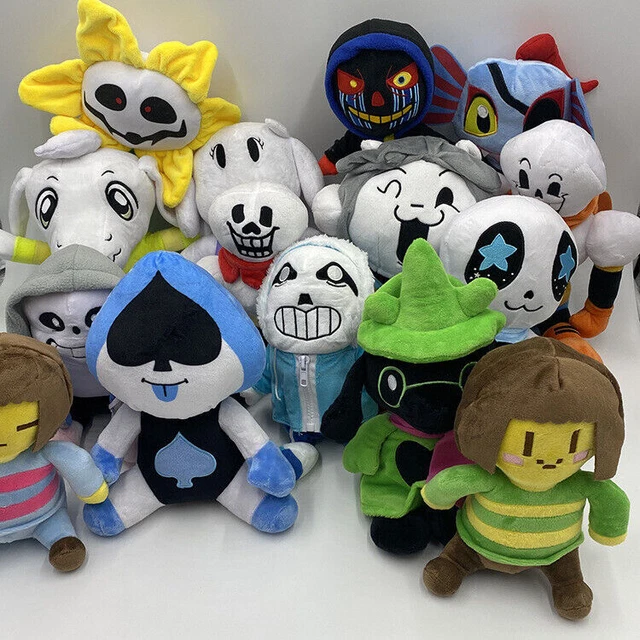 KIDS BOY GIFTS Undertale Sans Papyrus Frisk Chara Temmie Plush Stuffed ...