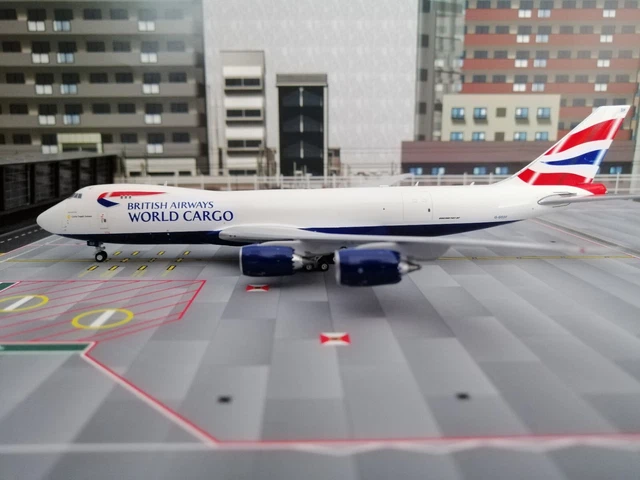 BRITISH AIRWAYS World Cargo Boeing B747-8F G-GSSF 1/400 by JC Wings ...