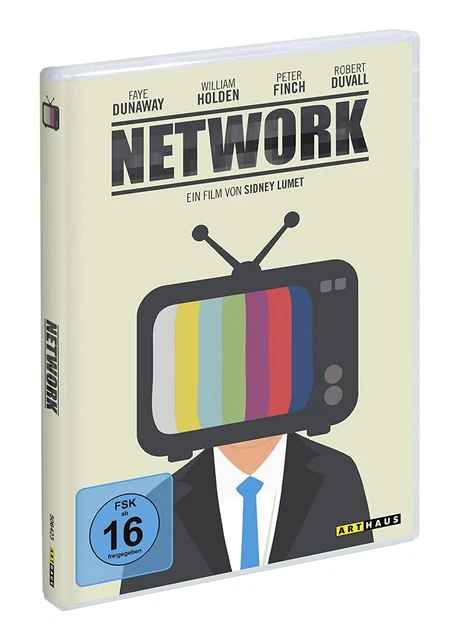NETWORK (DVD) FAYE Dunaway William Holden Peter Finch Robert Duvall (US ...