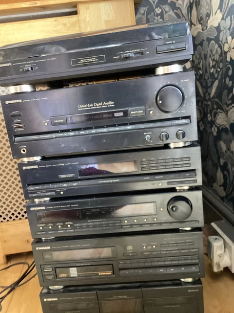 PIONEER Z460 HI-FI Stack Separates Music System 5 Pieces £200.00 ...