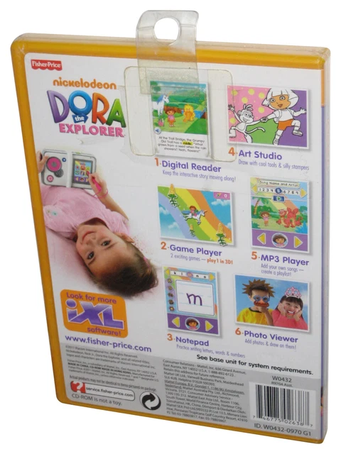 LOGICIEL FISHER-PRICE IXL Learning System Jeu 3D Dora L'Exploratrice ...