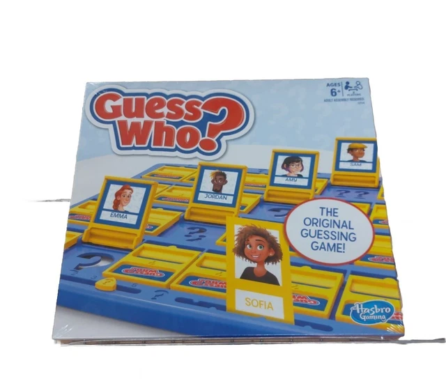 GUESS WHO? THE Original Guessing Board Game By Hasbro Gaming Brand New ...