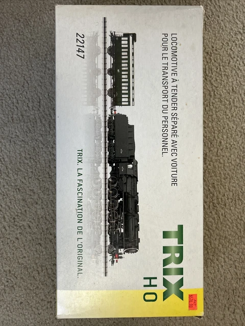 TRIX HO 22147 Locomotive W/tender and a Crew Car $399.99 - PicClick