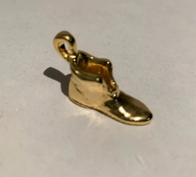 ORIGINAL MONOPOLY FRANKLIN Mint Shoe Token 24K Gold Plated Game Piece ...
