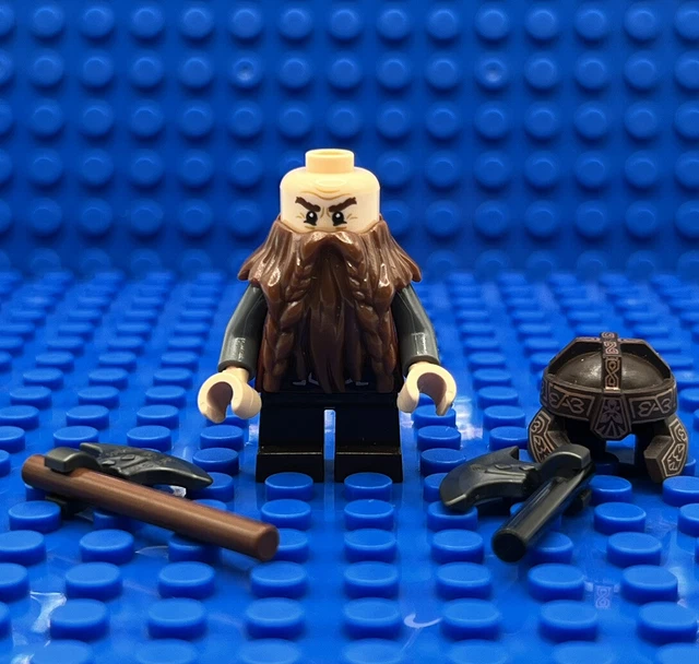 LEGO GIMLI MINIFIGURE The Lord Of The Rings lor013 Set 79008 9474 79006 ...