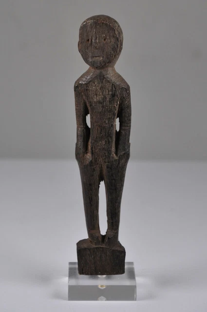TRIBAL ART CARVED Wood Tau Tau Ancestor Figure Sculpture Palawan ...