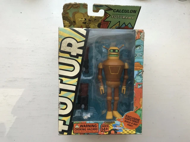 BOXED TOYNAMI FUTURAMA Basic Series Calculon Robot Action Figure ...