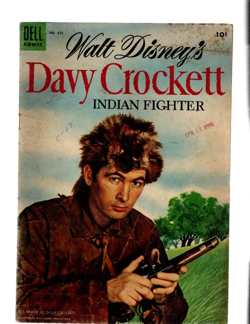 FOUR COLOR COMIC BOOK No 631 DAVY CROCKETT INDIAN FIGHTER £7.83 ...