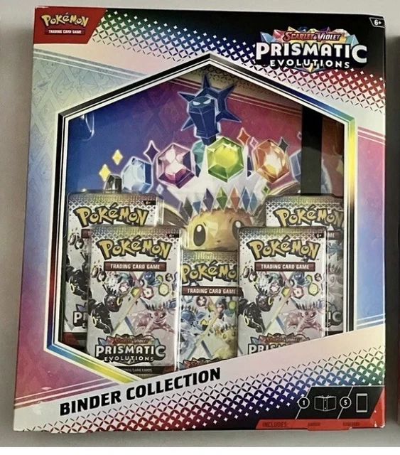 POKÉMON (TCG): SCARLET & Violet Prismatic Evolutions Binder Collection ...