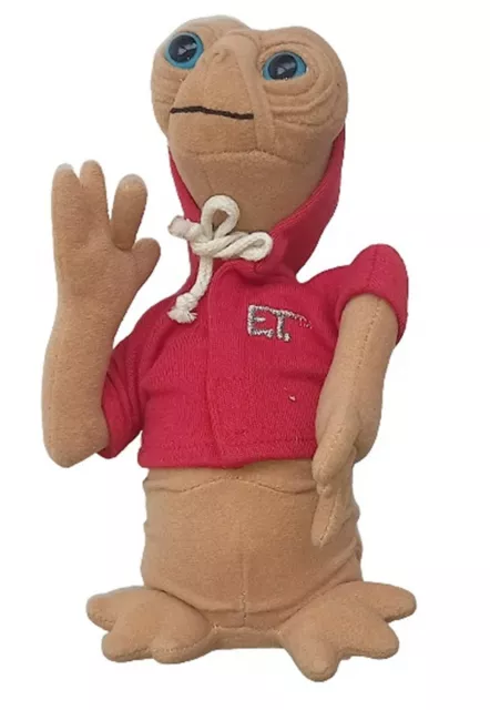 VINTAGE E.T. EXTRA Terrestrial ~ ET ~ 7" Inch Tall Plush Soft Toy Alien ...
