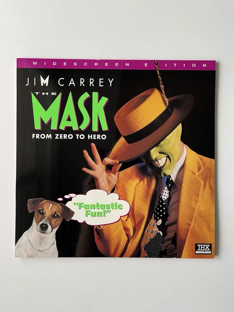 JIM CARREY THE Mask From Zero To Hero Video Laserdisc $12.99 - PicClick CA