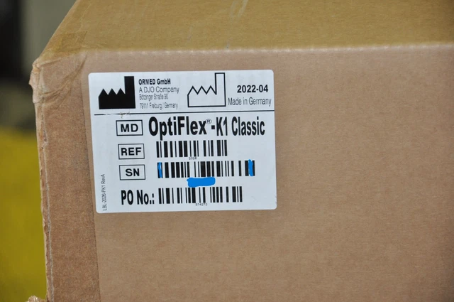 OPTIFLEX K1 KNEE CPM Continuous Passive Motion W/ Remote & Manual NEW ...