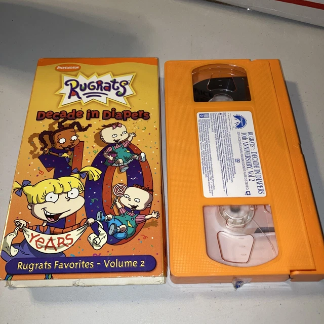 RUGRATS - DECADE in Pannolini: Rugrats Favorites Vol. 2 (VHS, 2001) OOP ...