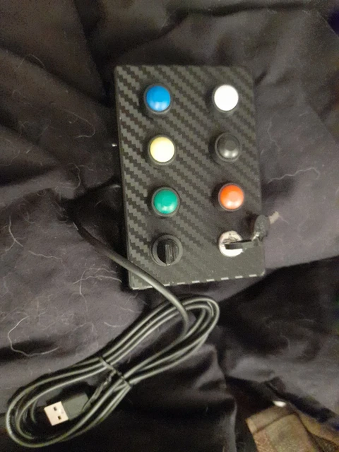 BUTTON BOX FOR PC/consoles sim racing/flight sim/ets2 programmable ...