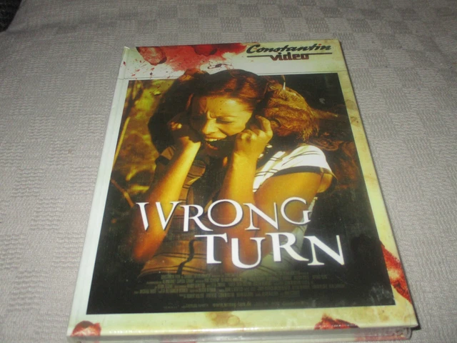 WRONG TURN - Mediabook - Retro Cover (Blu-Ray/Dvd) UNCUT - NEU EUR 119 ...