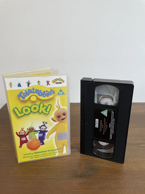 TELETUBBIES LOOK! - Bbc Vhs Video - Rare / Childrens / Look Cbeebies £ ...