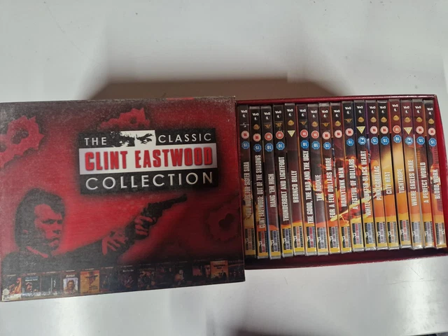 THE CLASSIC CLINT Eastwood Collection DVD Complete 17 Films £17.99 ...