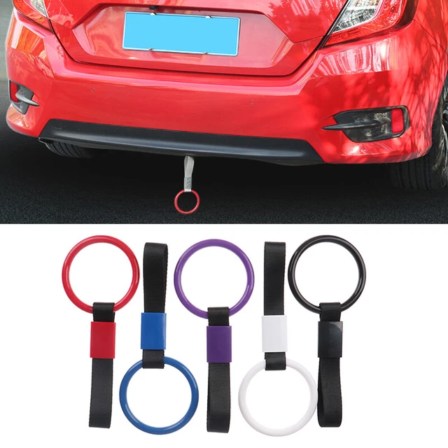 JDM UNIVERSAL PVC Circular Car Hand Straps Auto Bus Car Drift Charm ...