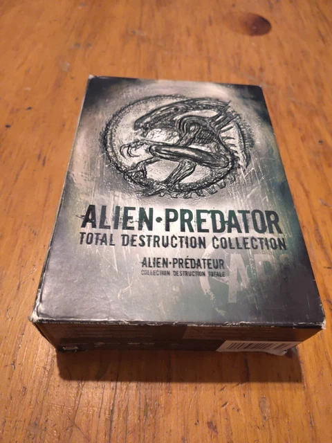 ALIEN - PREDATOR AVP Total Destruction Collection (DVD, 2008, 8-Disc ...