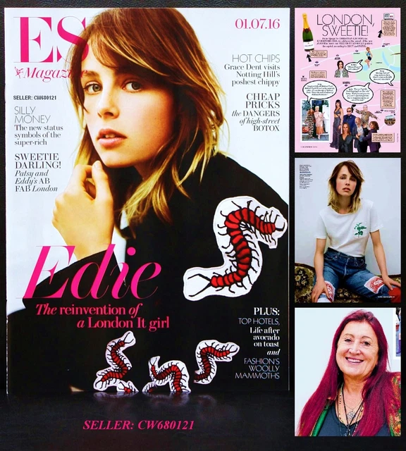 EDIE CAMPBELL ITCHYSCRATCHYPATCHY Ab Fab London Lynne Franks Es ...