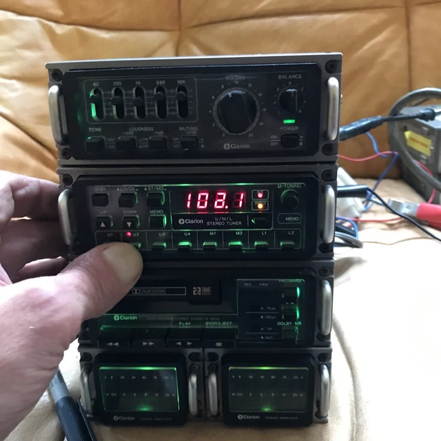 CLARION G-80 TURM. DIE HIFI UND TUNING IKONE DER 80er. MIT VOLLER ...