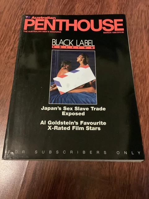 AUSTRALIAN PENTHOUSE BLACK Label Magazine 16Th Ann. Subscribers October 1995 $22.50 - PicClick AU
