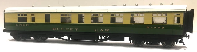 4MM/OO KIT BUILT BRASS LNER TOURIST STOCK BUFFET CAR '31098' £58.99 ...