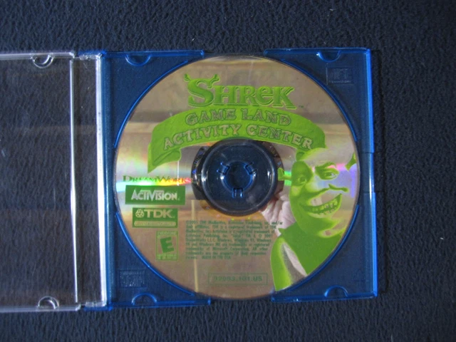 SHREK GAME LAND Activity Center PC 2002 DreamWorks windows/95/98/ME EUR ...