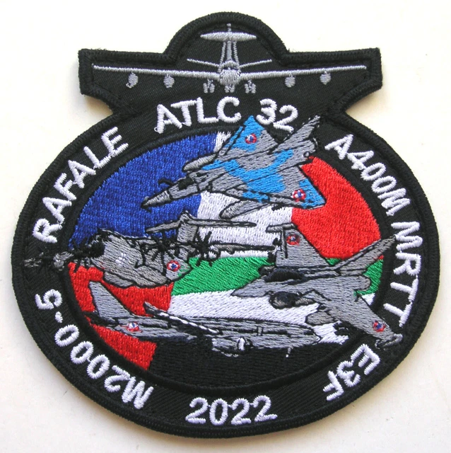 INSIGNE TISSU PATCH Ecusson Armee De L' Air Exercice Atlc 32 Rafale ... INSIGNE TISSU PATCH Ecusson Armee De L' Air Exercice Atlc 32 Rafale ...