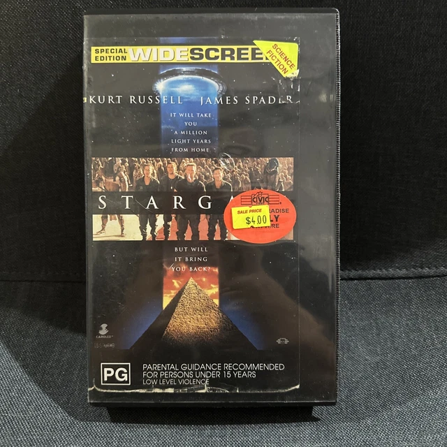 STARGATE [VHS] ROADSHOW Video Tape Sci-Fi Action 1994 PREVIEW CASSETTE B18 $9.58 - PicClick AU