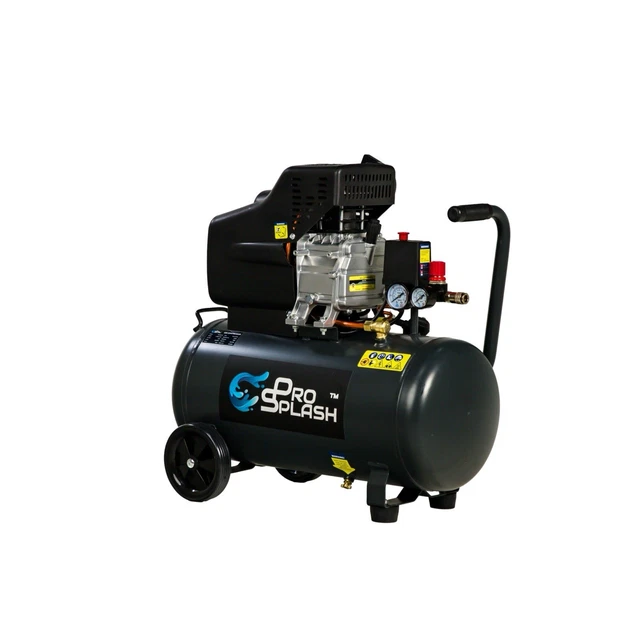 HEAVY DUTY 50L PP-400 Air Compressor 2Hp 8 Bar with Spray & Blow Gun ...