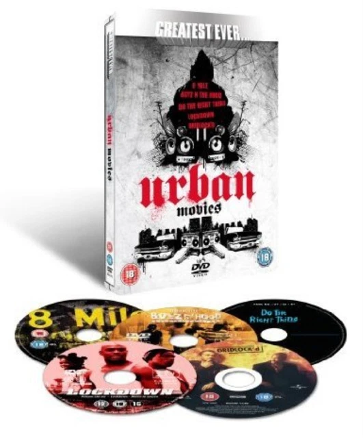 THE GREATEST EVER Urban 5 Disc Collection Steelbook Eminem, Kim Sealed ...