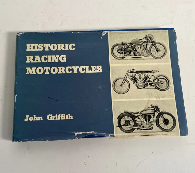 HISTORIC RACING MOTORCYCLES by John Griffith Norton Triumph BSA Vincent ...