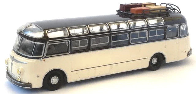 VÉHICULE CAR BUS Autocar Autobus ISOBLOC 648DP de 1955 échelle 1/43 EUR ...