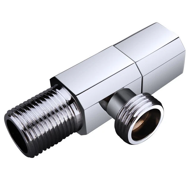 VANNE DE CONTR?LE de l'eau en laiton facile installer pour salle de bain mur EUR 17,98 - PicClick FR