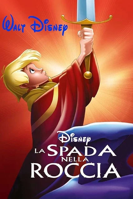 POSTER MANIFESTO LOCANDINA Cinema Film La Spada nella Roccia Stampa ...