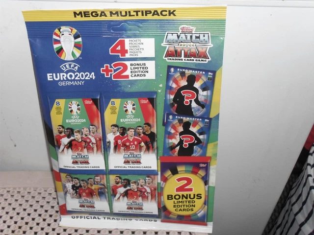 UEFA EURO 2024 Germany, Official Trading Cards,Match Attax Game,Mega Multi Pack £11.85 - PicClick UK