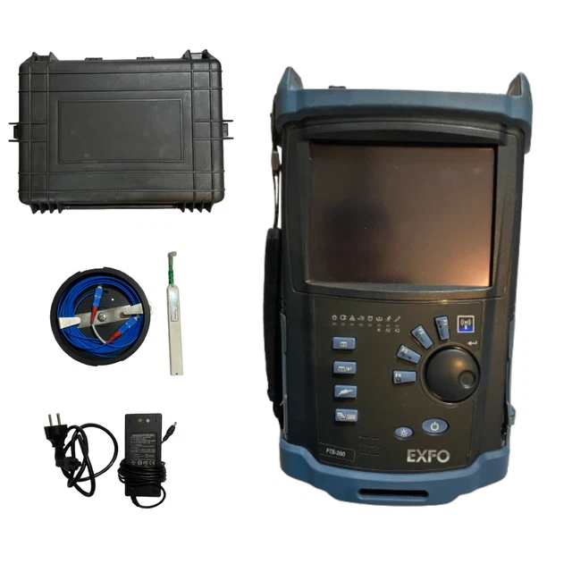 EXFO SM FTB-200-V2 OTDR S1-RF FTB 7300B/3930 VFL Power Meter KIT $990. ...