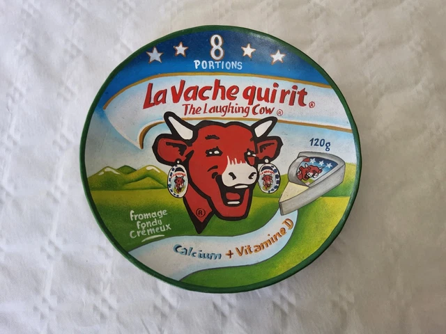 RARE ASSIETTE EN tole, La vache qui rit, publicitaire, 21,3 cm EUR 59 ...