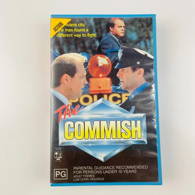 THE COMMISH VHS Big Box Ex-Rental $150.00 - PicClick AU