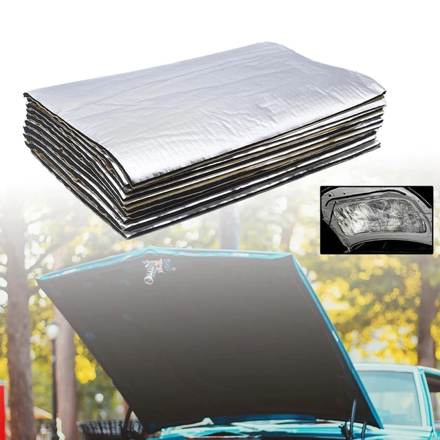 LOT DE 10 tapis d'isolation phonique et thermique pour capot moteur EUR ...