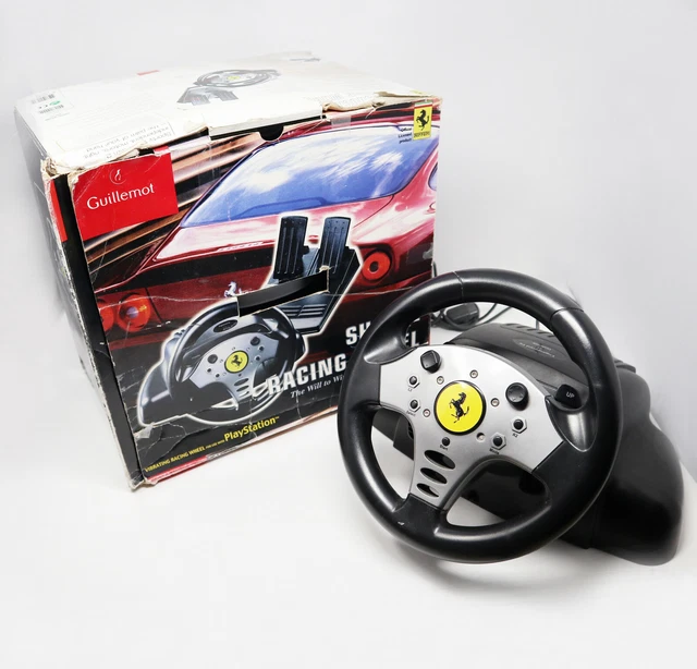 VINTAGE GUILLEMOT FERRARI Sony Playstation 1 Ps1 Shock2 Vibrating ...