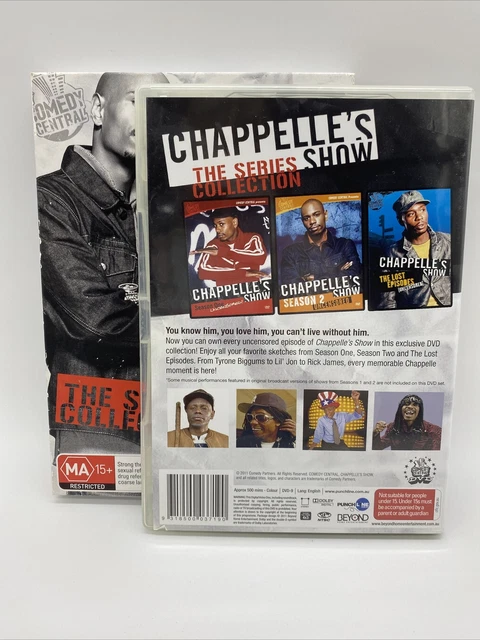CHAPPELLE'S SHOW - The Complete Tv Series Dvd (6 Discs) Comedy - Dave ...