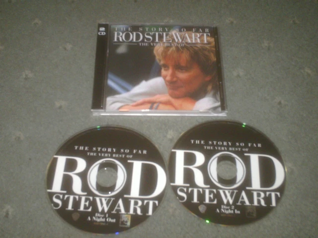 ROD STEWART-THE STORY So Far-Very Best Of-2Cds-Sailing/Maggie May/Baby Jane-Pop EUR 2,36 ...