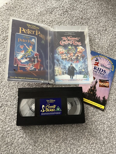 BEAUTY AND THE Beast Disney Classics VHS Video Tape Cassette Retro £2. ...
