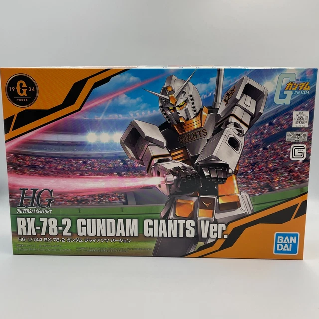 HG 1/144 RX-78-2 Gundam Giants Ver. Gunpla Model kit Giants Online Store Limited EUR 57,44 ...