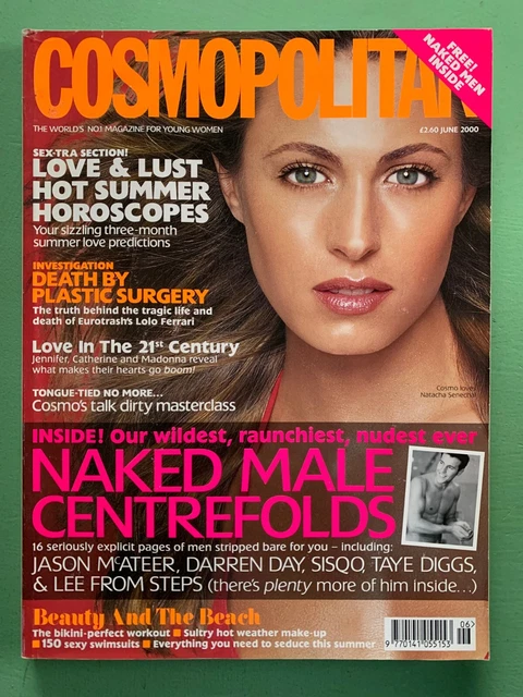 COSMOPOLITAN JUNE-2000 LOLO Ferrari Brandi Quinones Magdalena Wrobel St ...